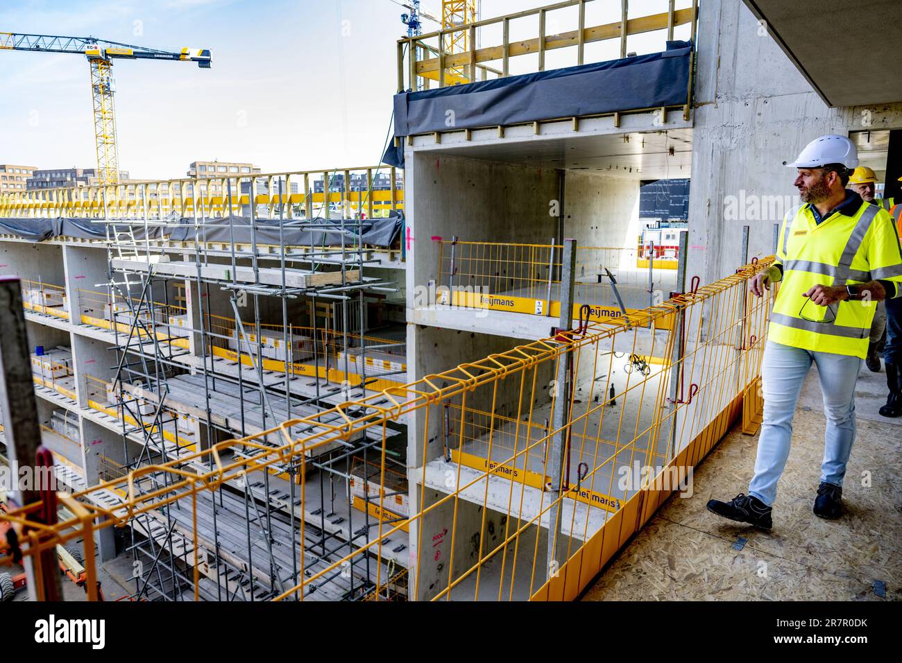 Public open day at a construction site hi-res stock photography and ...
