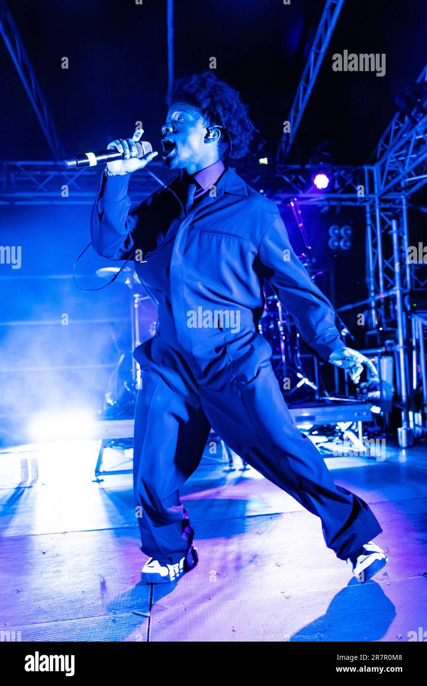 Milan, Italy. 16th June, 2023. David Burke known professionally as D4VD ...