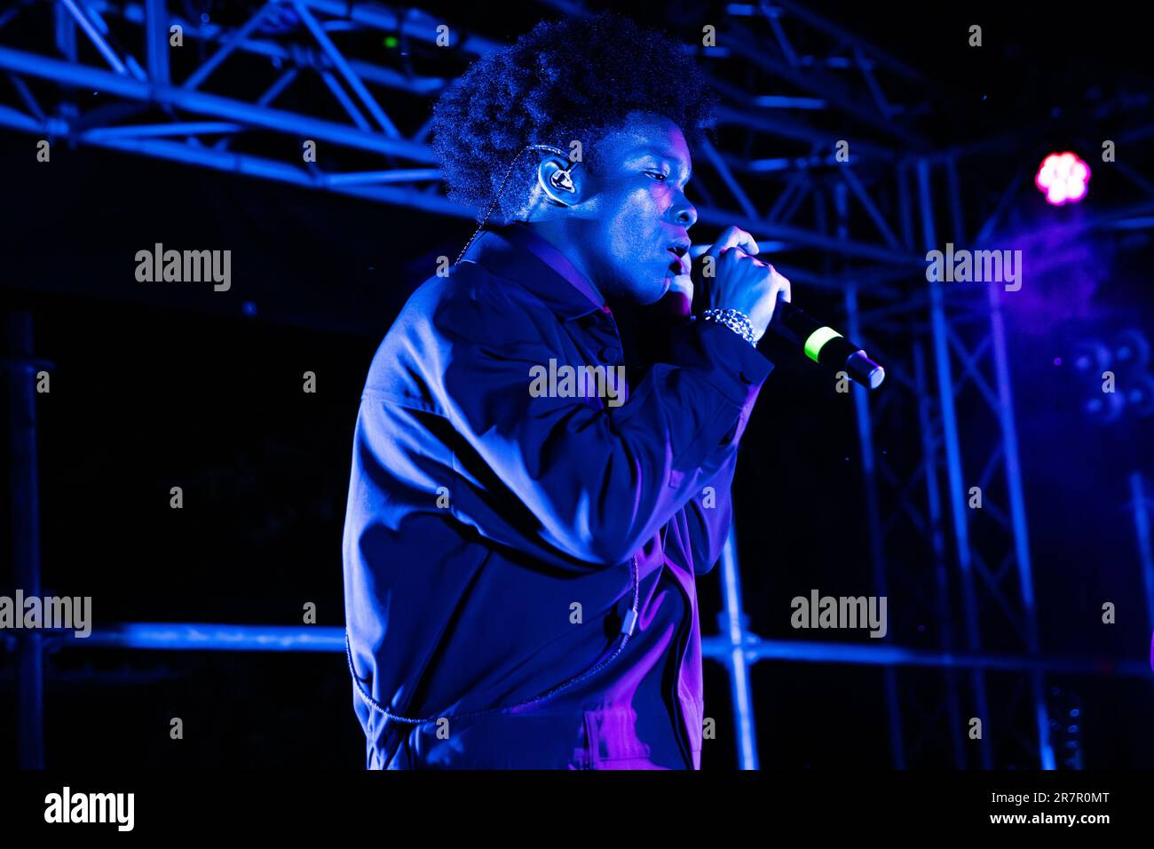 Milan, Italy. 16th June, 2023. David Burke known professionally as D4VD ...