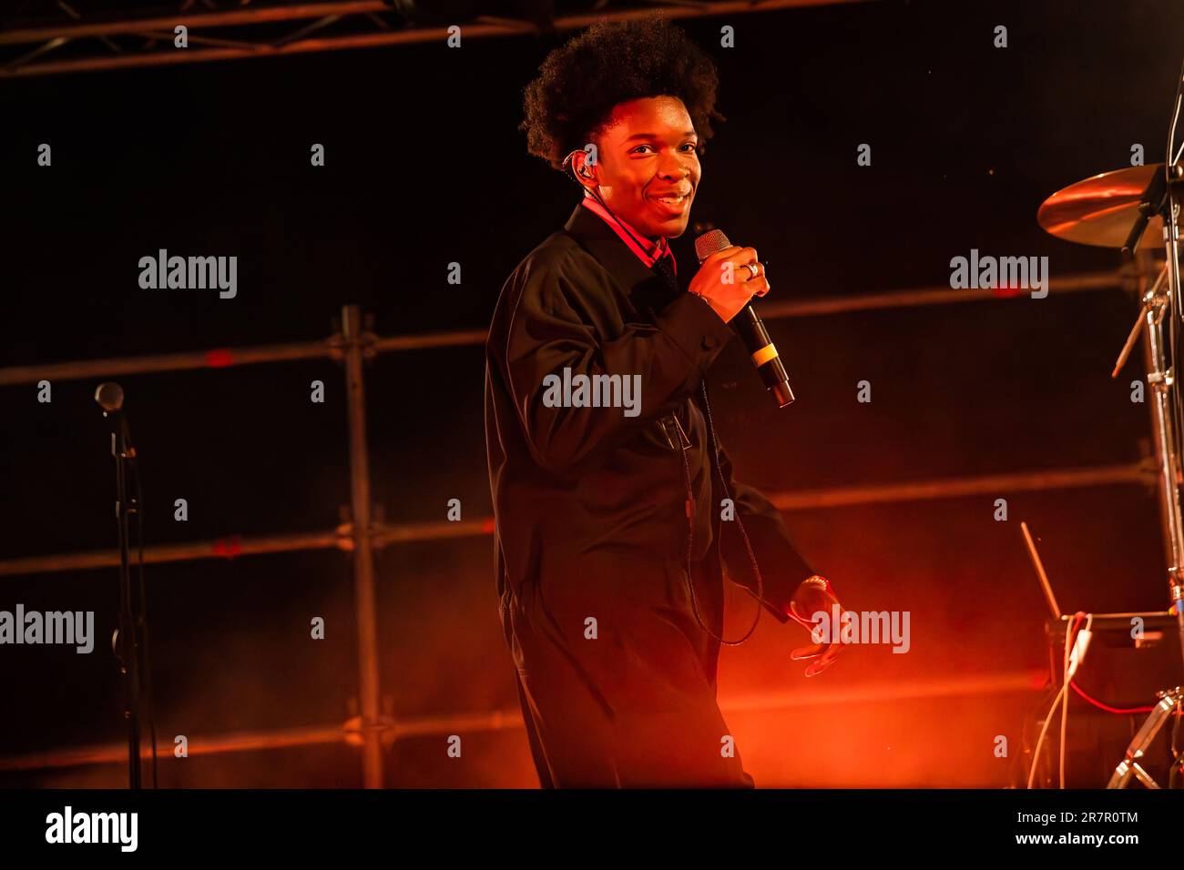 Milan, Italy. 16th June, 2023. David Burke known professionally as D4VD ...