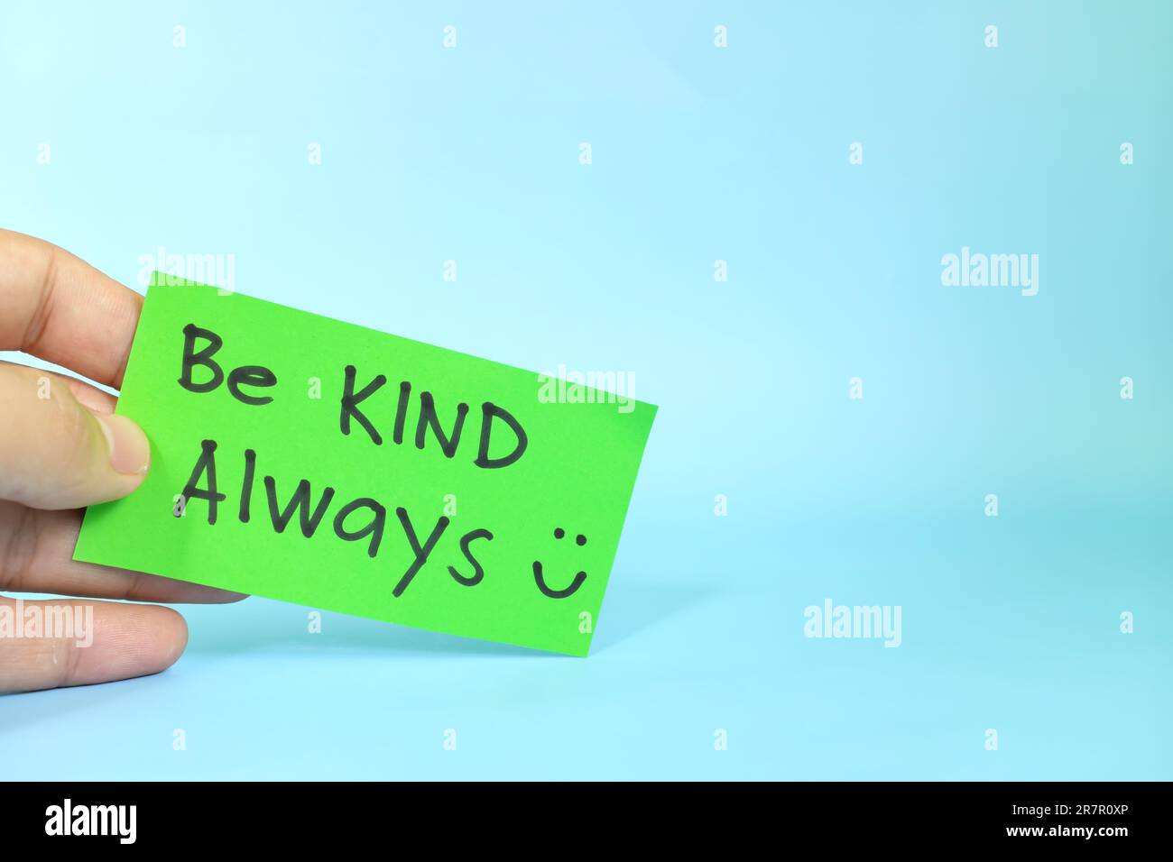 Hand holding sticky note written note hi-res stock photography and ...