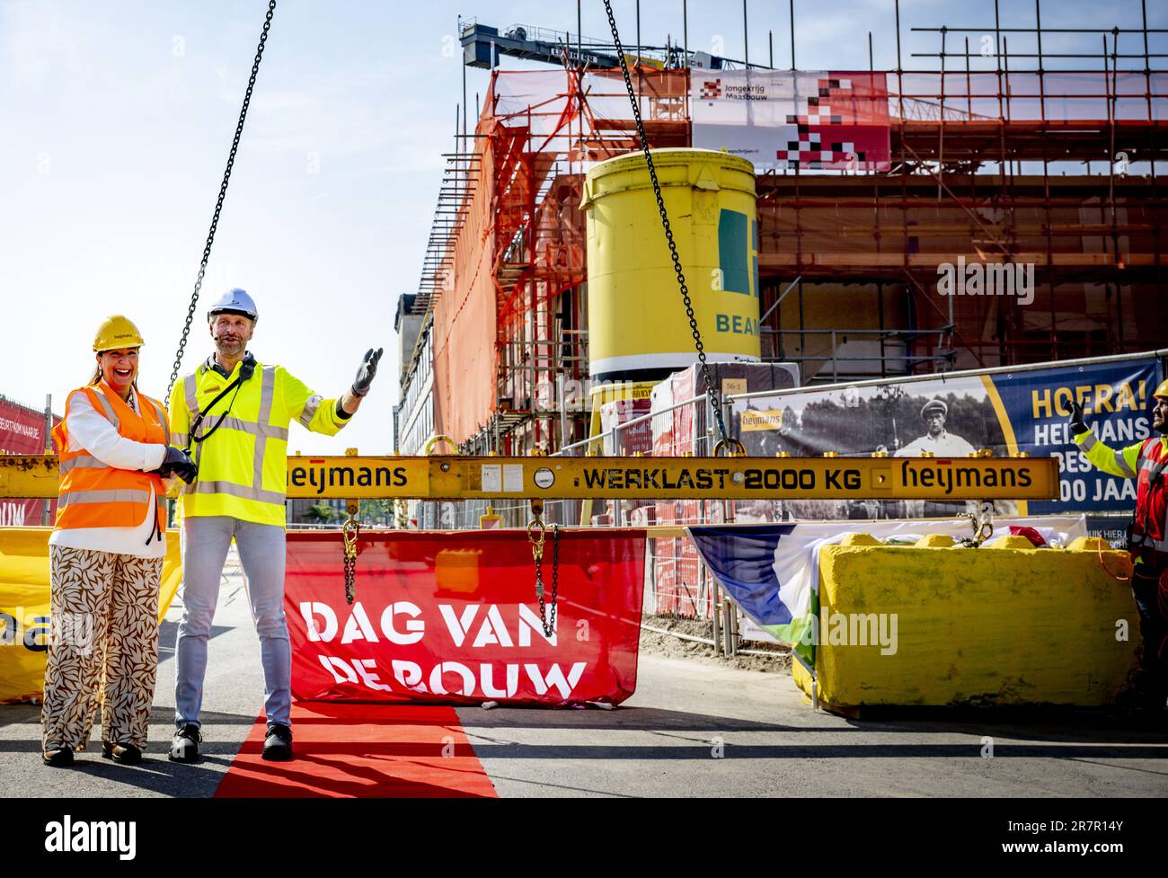 ROTTERDAM - Minister Hugo de Jonge of Housing and Spatial Planning ...