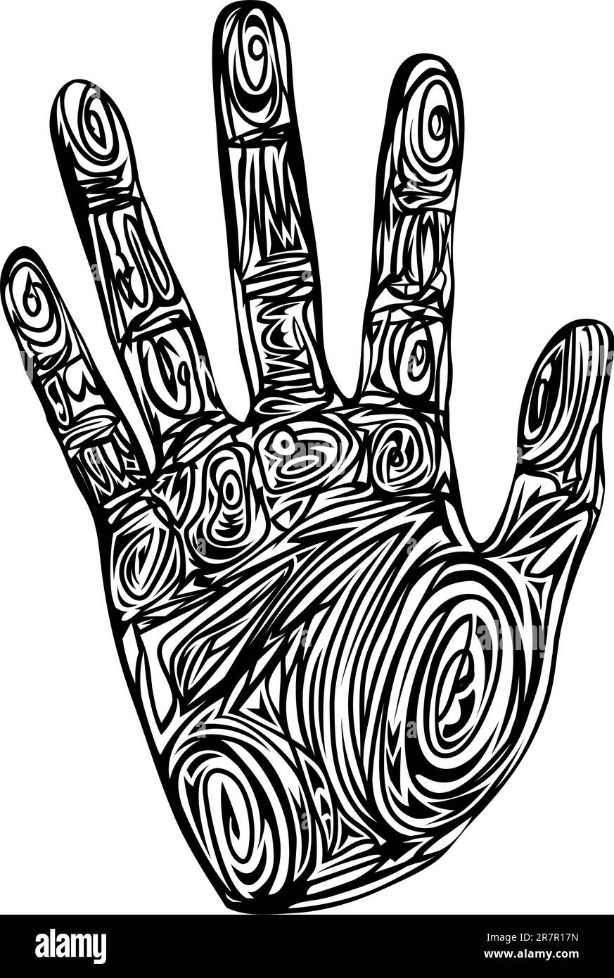 Fingerprint patterns Stock Vector Images - Alamy