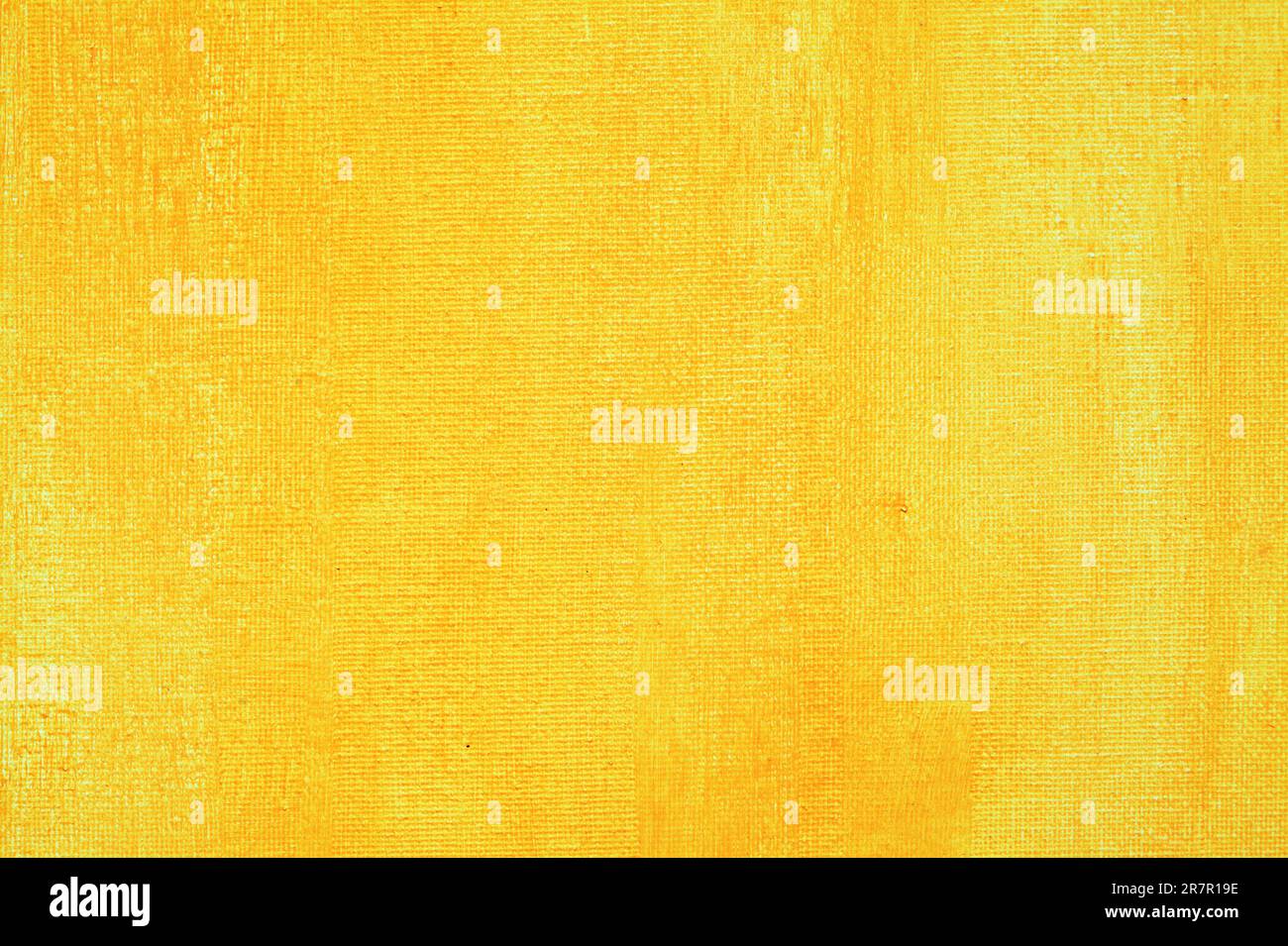 Canvas with a yellow ground color, uneven rough weave Stock Photo - Alamy