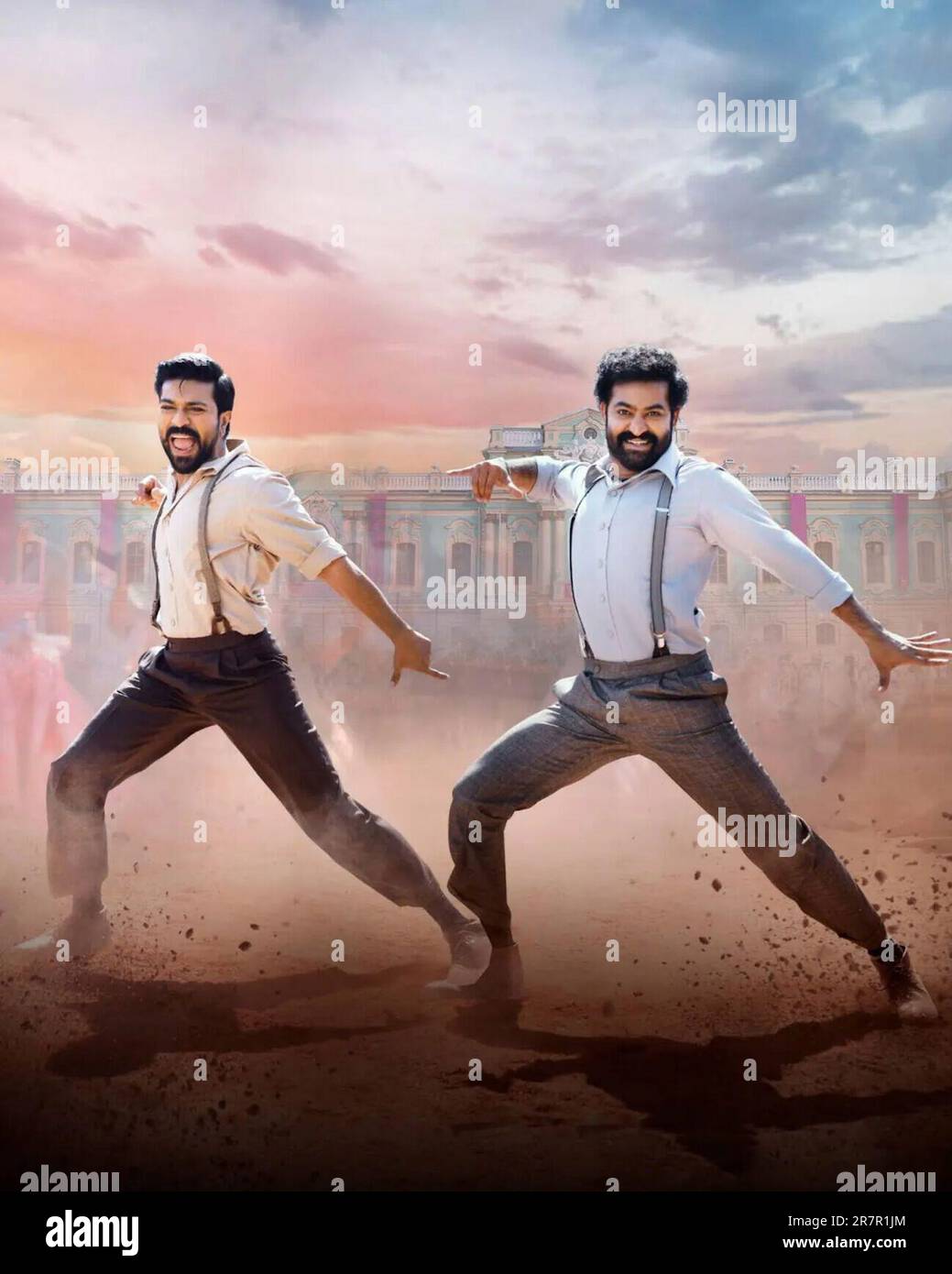 RRR: NAATU NAATU (2022), directed by PREM RAKSHITH Stock Photo - Alamy