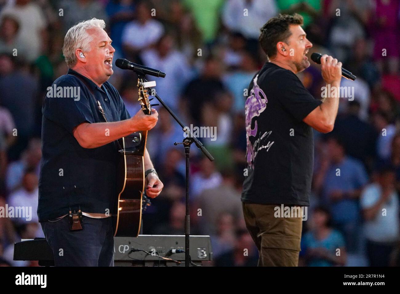 EINDHOVEN, NEDERLAND - 16 JUNI - Thomas Acda en Paul de Munnik tijdens ...