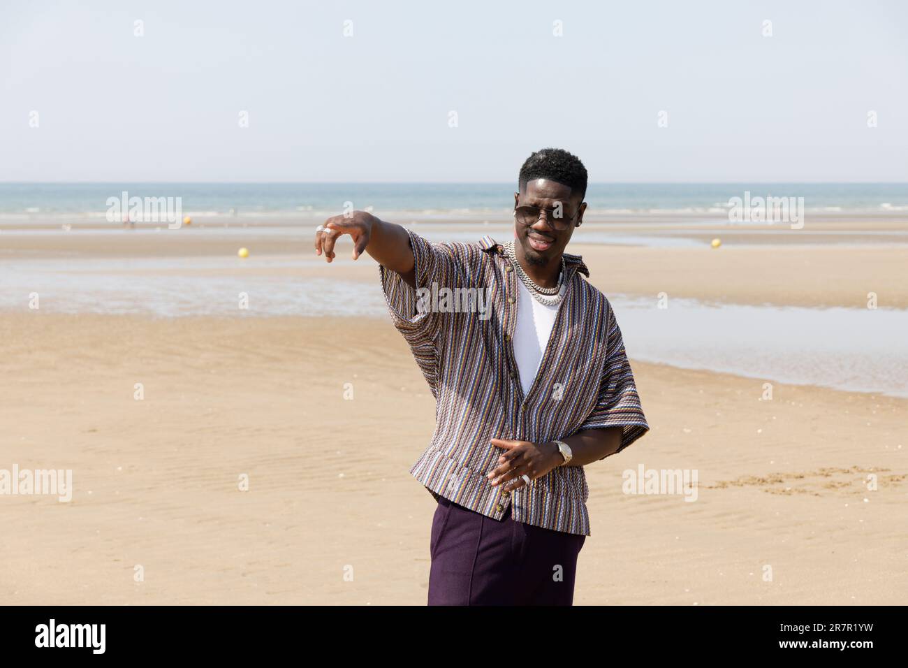 Cabourg, France. 16th June, 2023. Gedeon Mundele Ngolo, aka Franglish ...