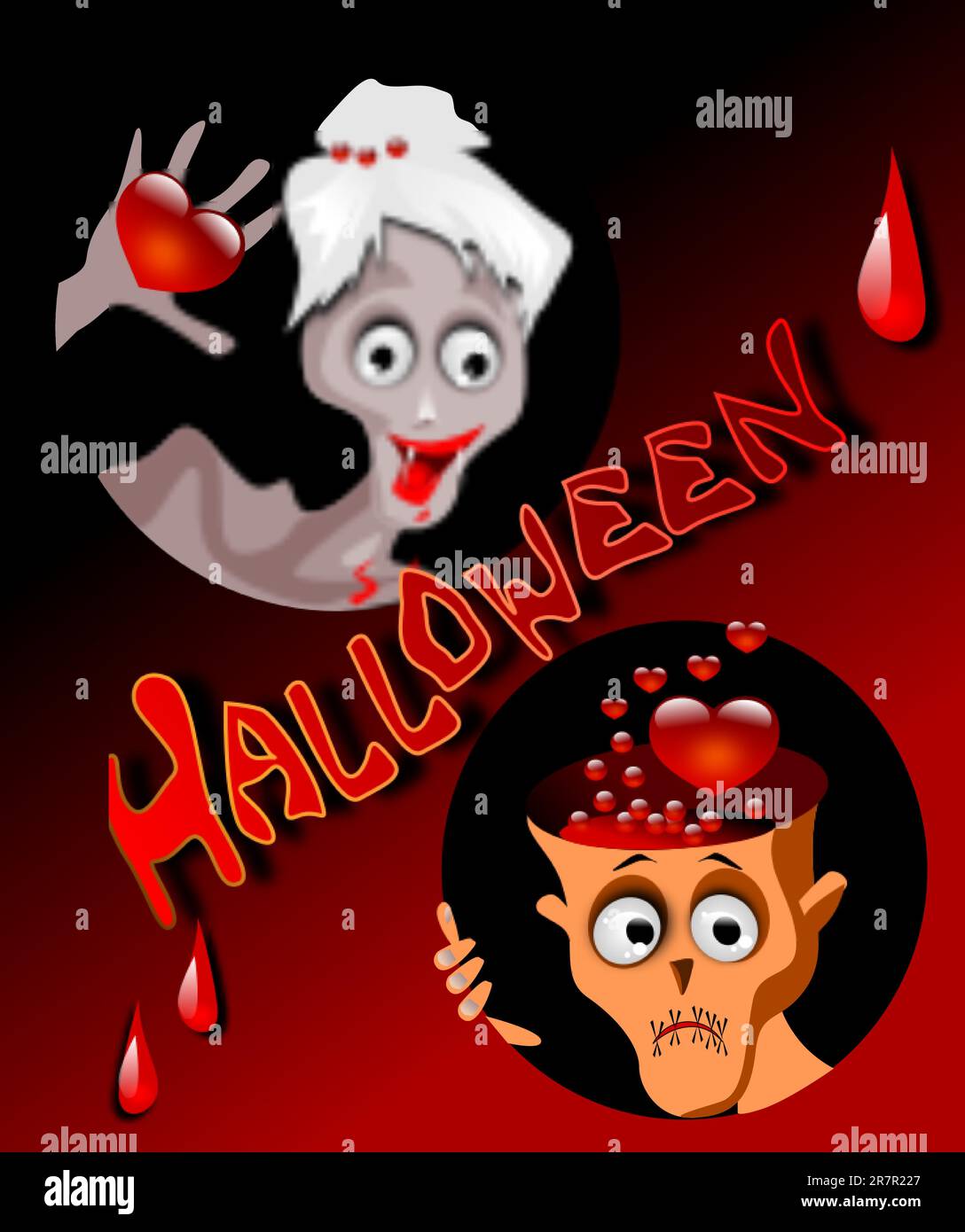 Love photo illustration Stock Vector Images - Alamy