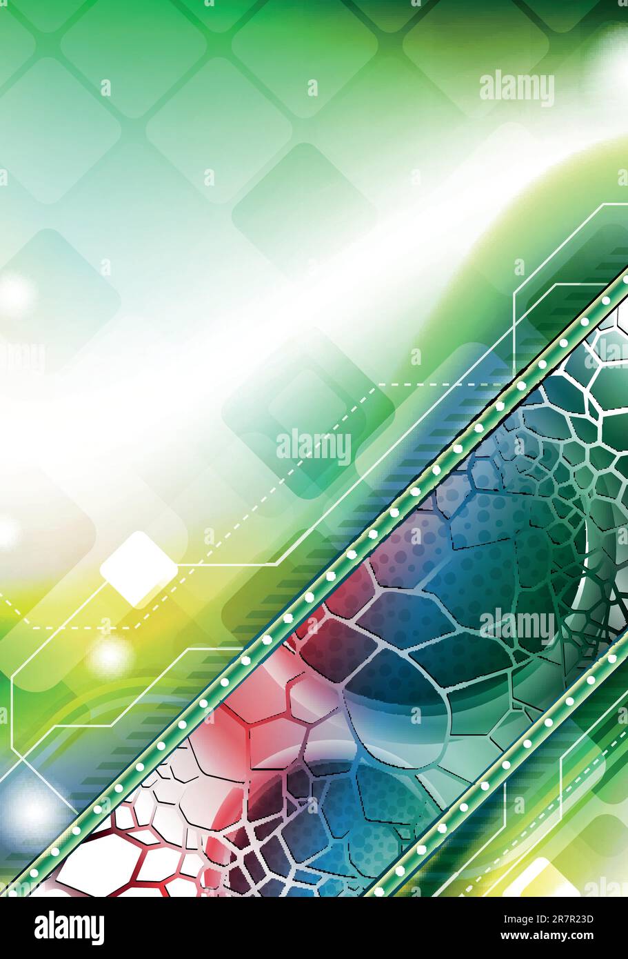 Illustration of Abstract Green Background Stock Vector Image & Art - Alamy