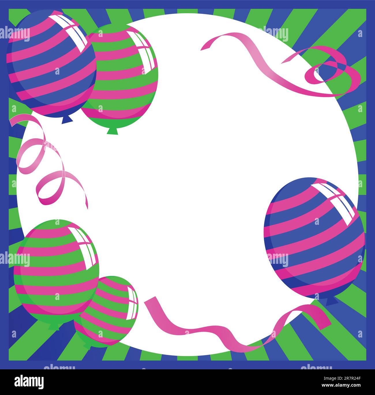 Background with balloons Stock Vector Image & Art - Alamy