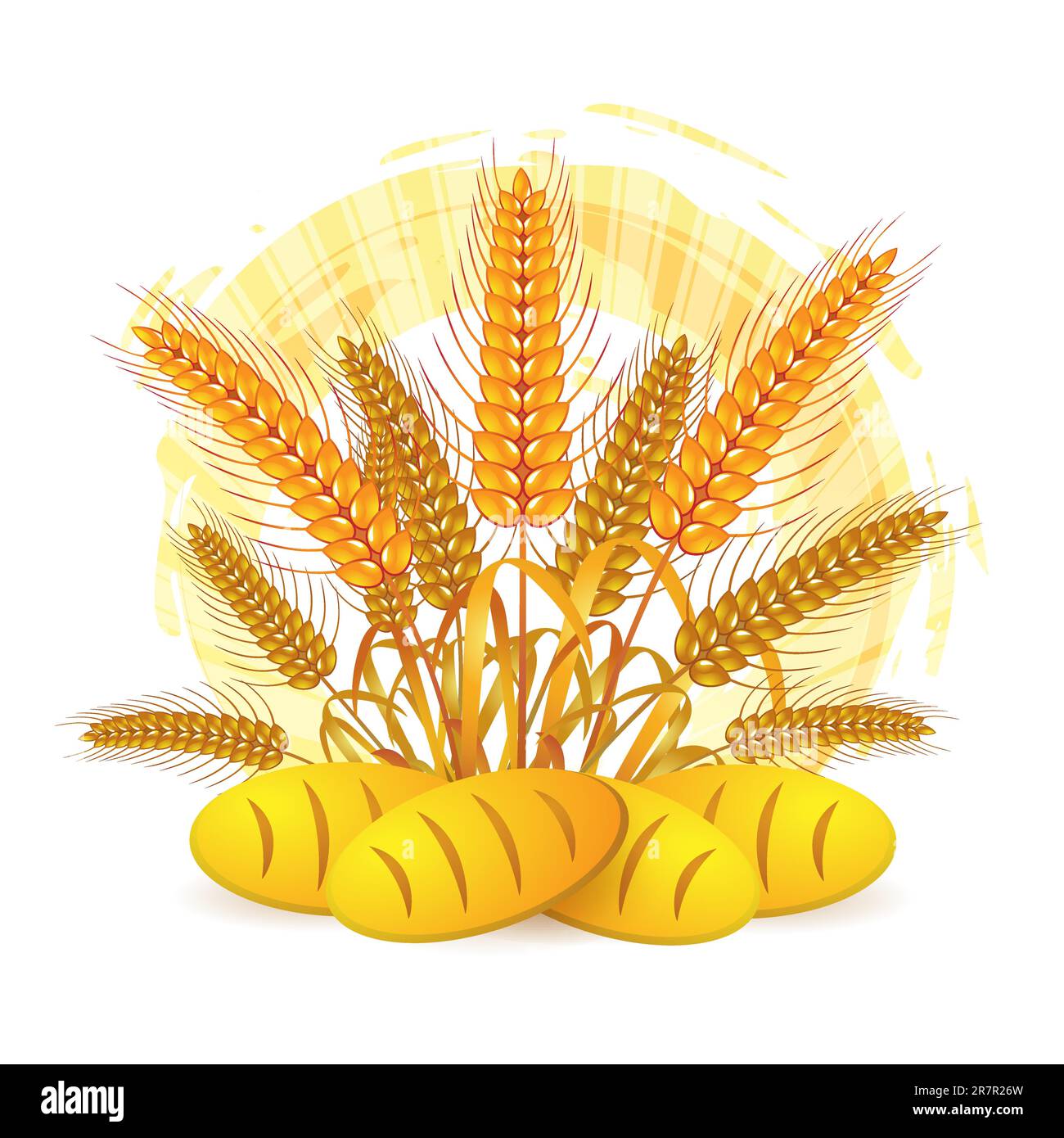 Gold wheat field beautiful Cut Out Stock Images & Pictures - Alamy