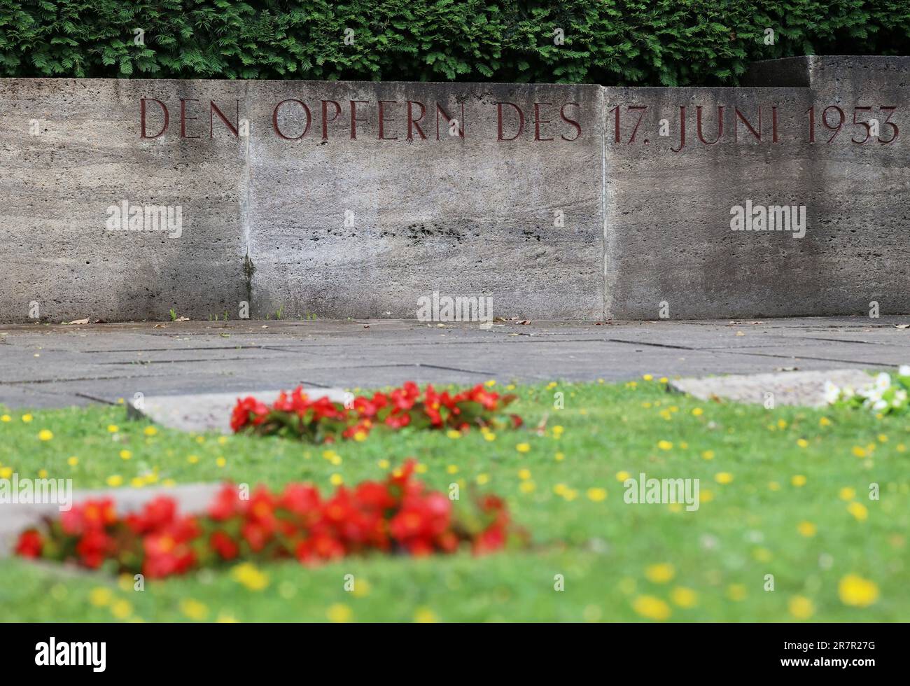 Berlin, Germany. 17th June, 2023. The central commemoration takes place ...