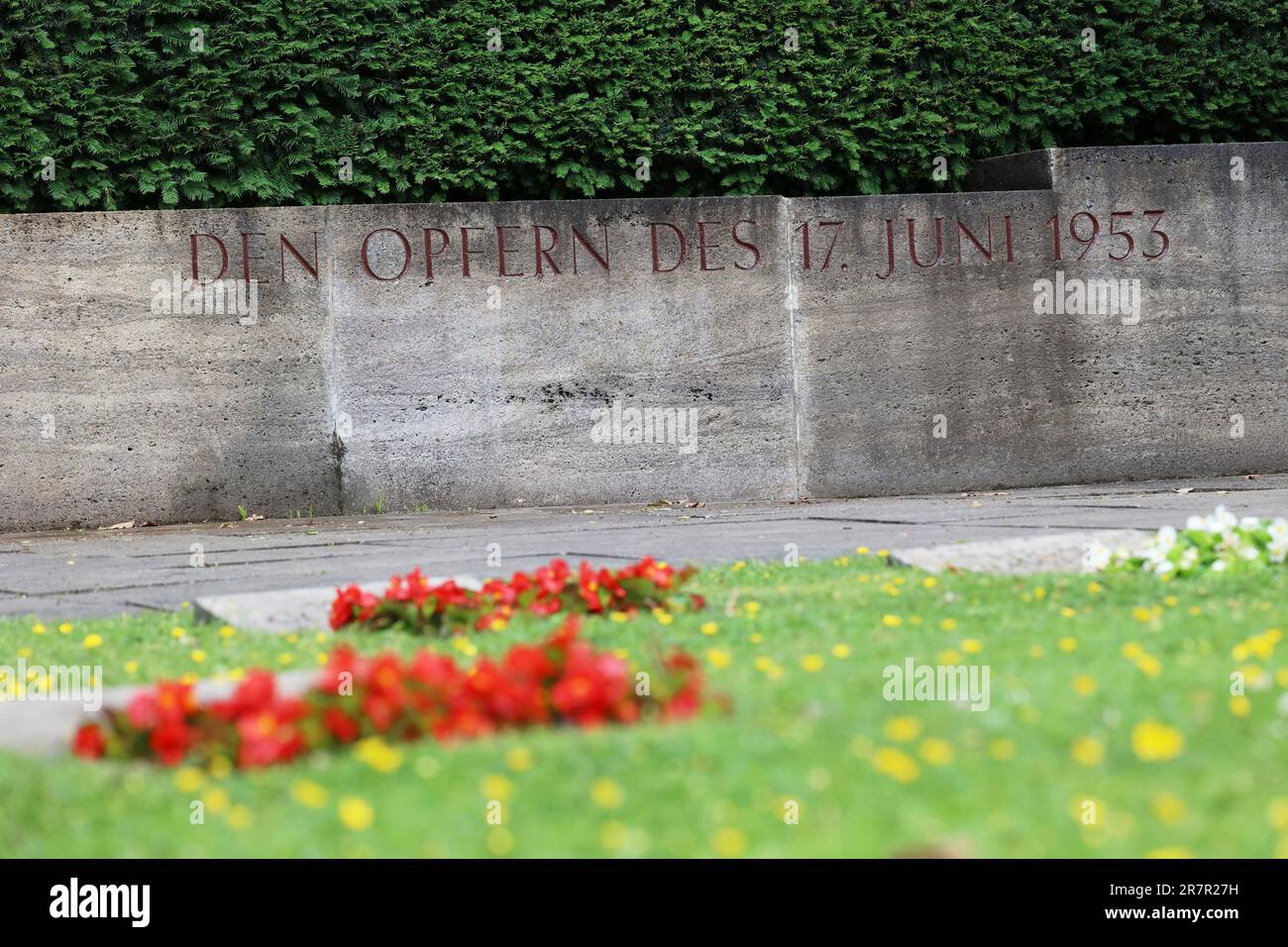 Berlin, Germany. 17th June, 2023. The central commemoration takes place ...