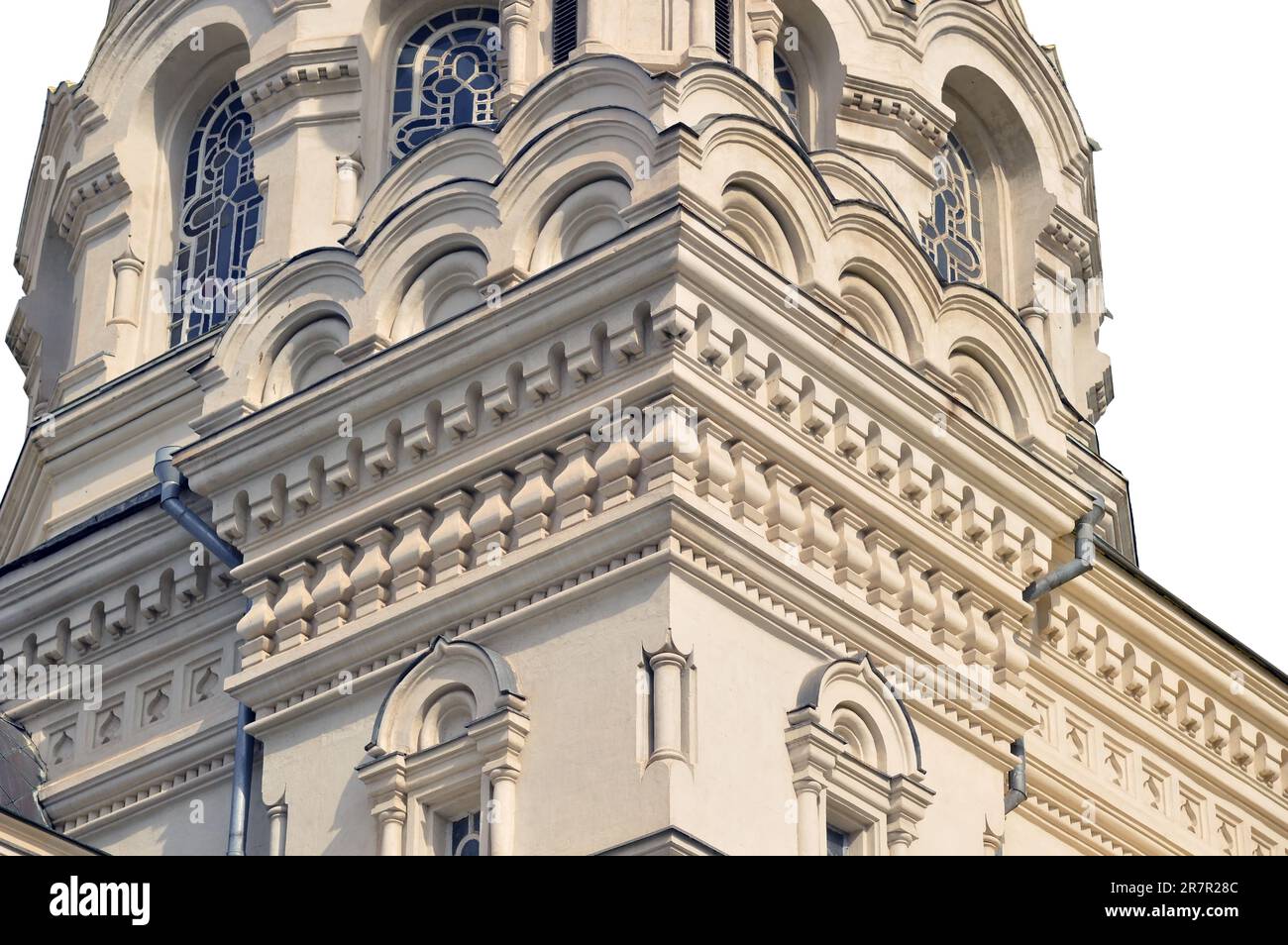 the architectural features of the old cathedral Stock Photo - Alamy