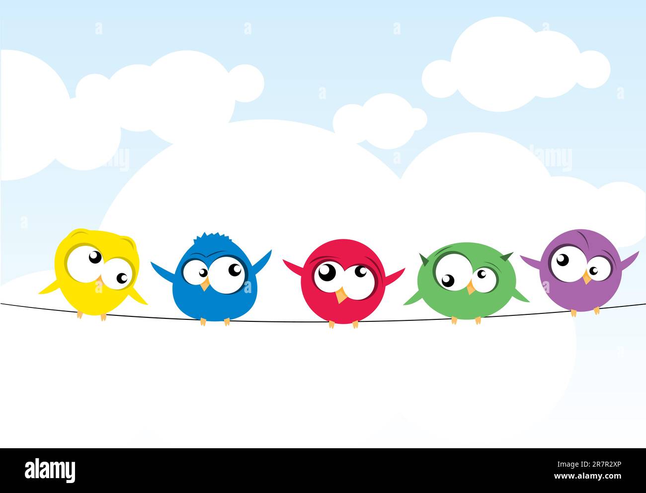 Silhouette bird barbed wire hi-res stock photography and images - Alamy