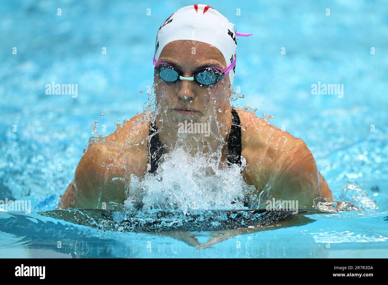 Melbourne, Australia. 17th June, 2023. Abbey Harkin swims in the Women ...