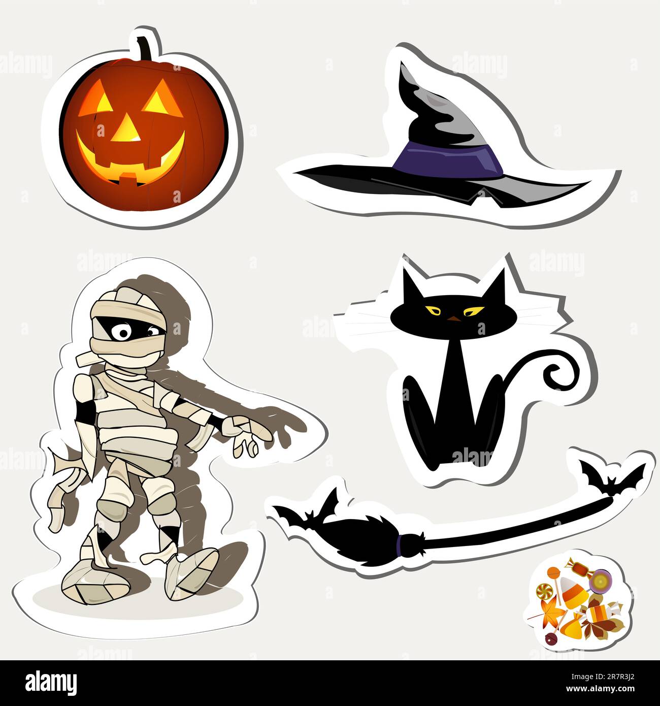 halloween icons vector illustration Stock Vector Image & Art - Alamy
