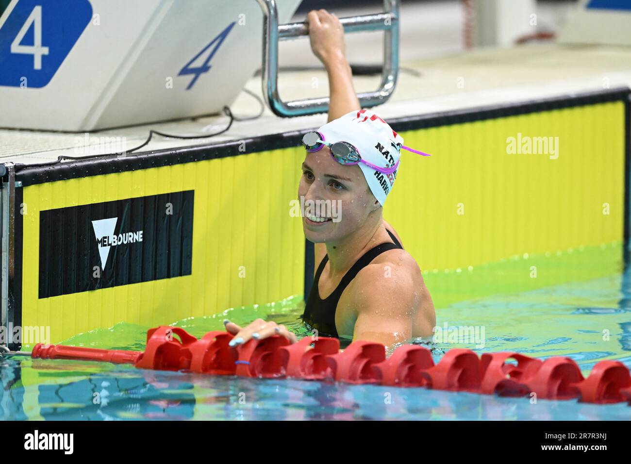 Melbourne, Australia. 17th June, 2023. Abbey Harkin is seen after ...