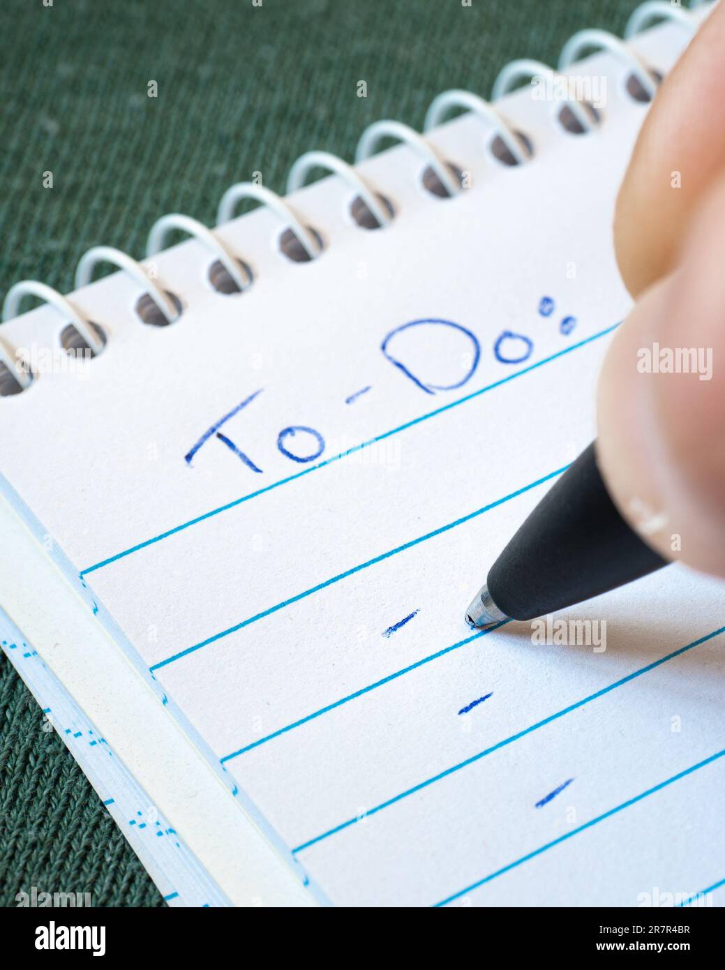 Work checklist hi-res stock photography and images - Alamy