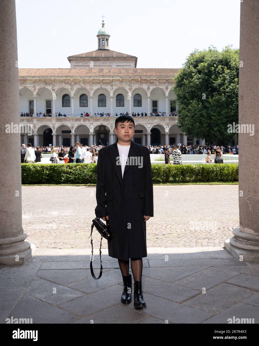 Declan Chan Milan Fashion Week - Men S/S 2024 Valentino Fashion Show ...