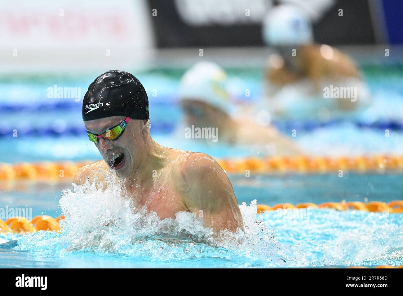 Melbourne, Australia. 17th June, 2023. Zac Stubblety-Cook swims in Men ...