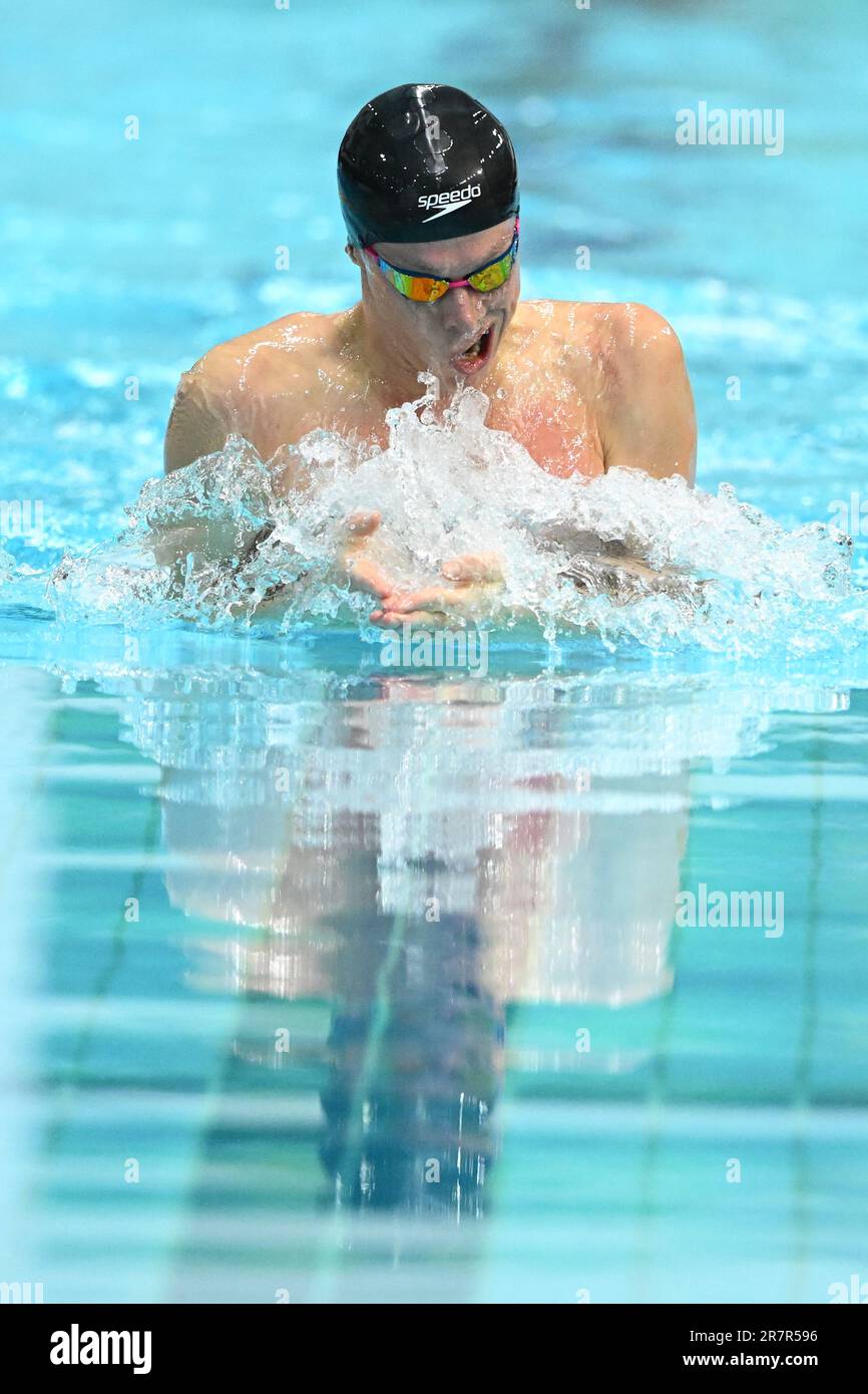 Melbourne, Australia. 17th June, 2023. Zac Stubblety-Cook swims in Men ...