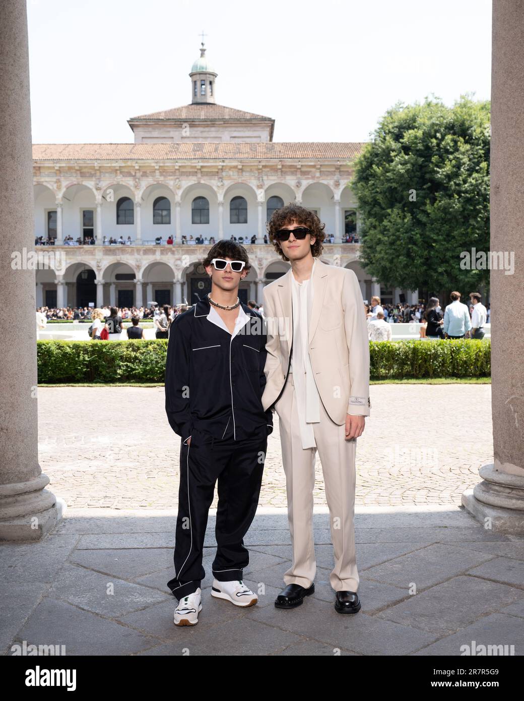 Samuele Segreto, Gabriele Pizzurro Milan Fashion Week - Men S/S 2024 ...