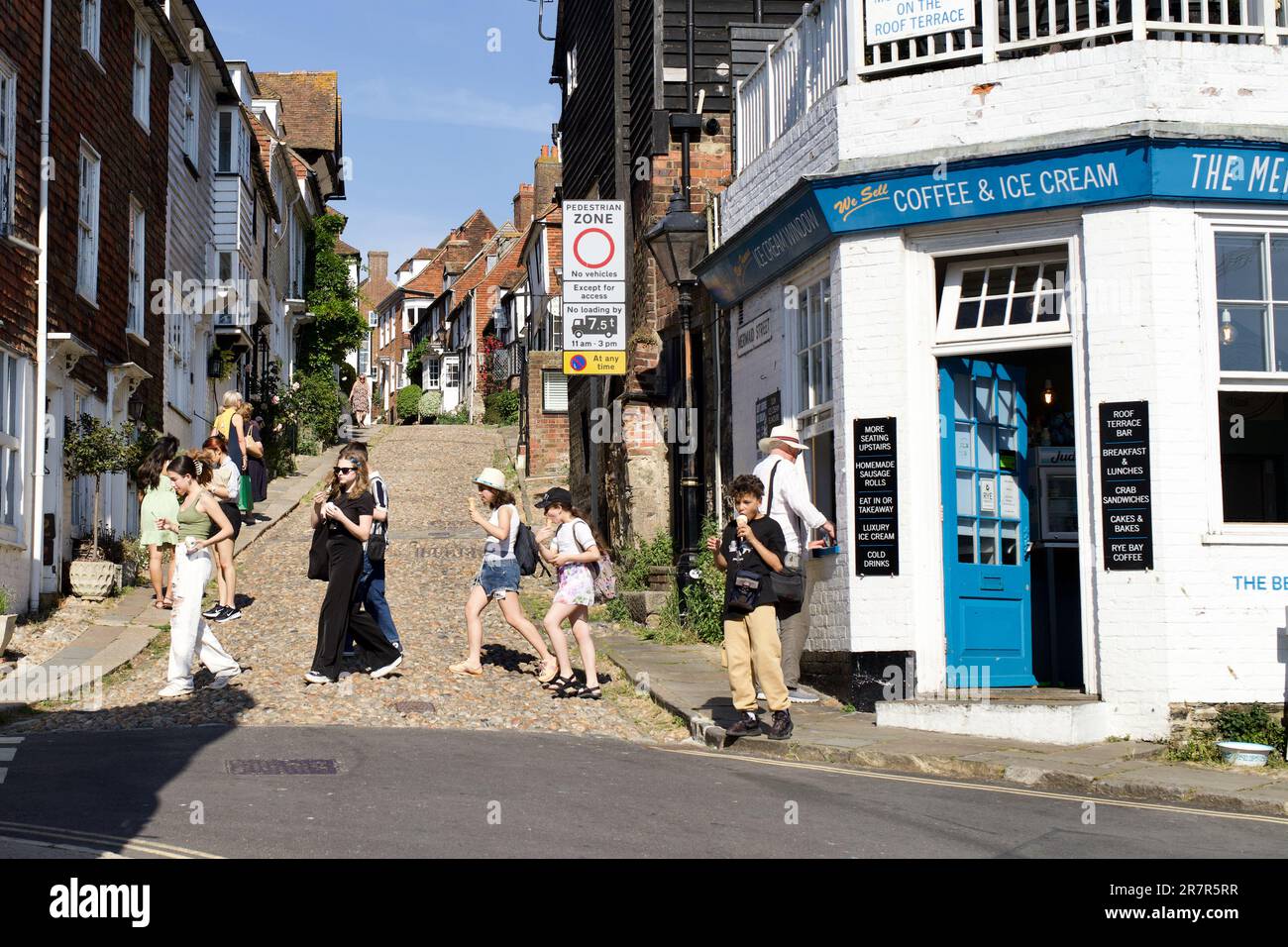 Rye the medieval English Town Stock Photo - Alamy