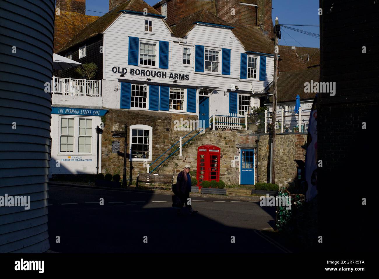 Rye the medieval English Town Stock Photo - Alamy