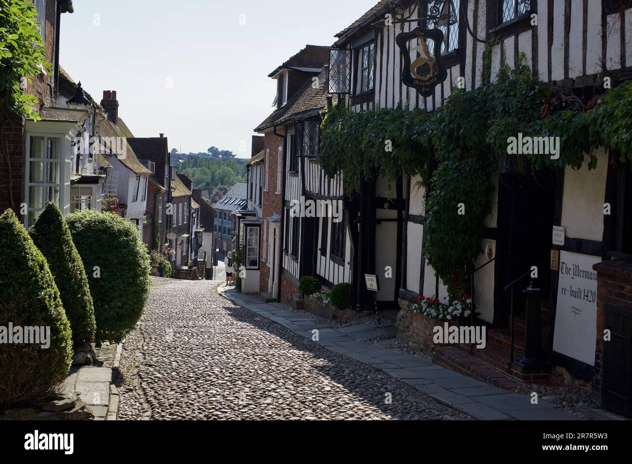 Rye the medieval English Town Stock Photo - Alamy