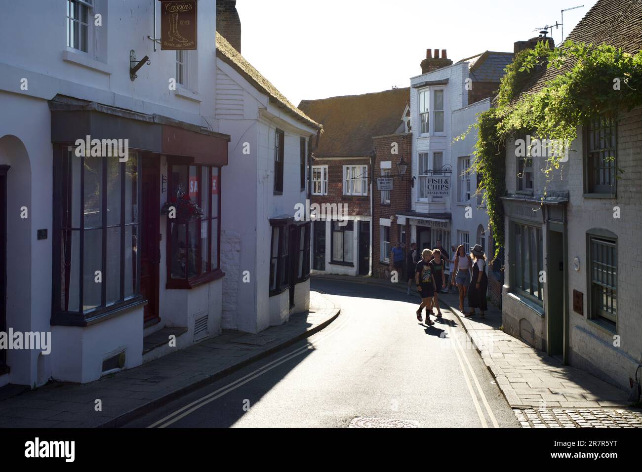 Rye the medieval English Town Stock Photo - Alamy