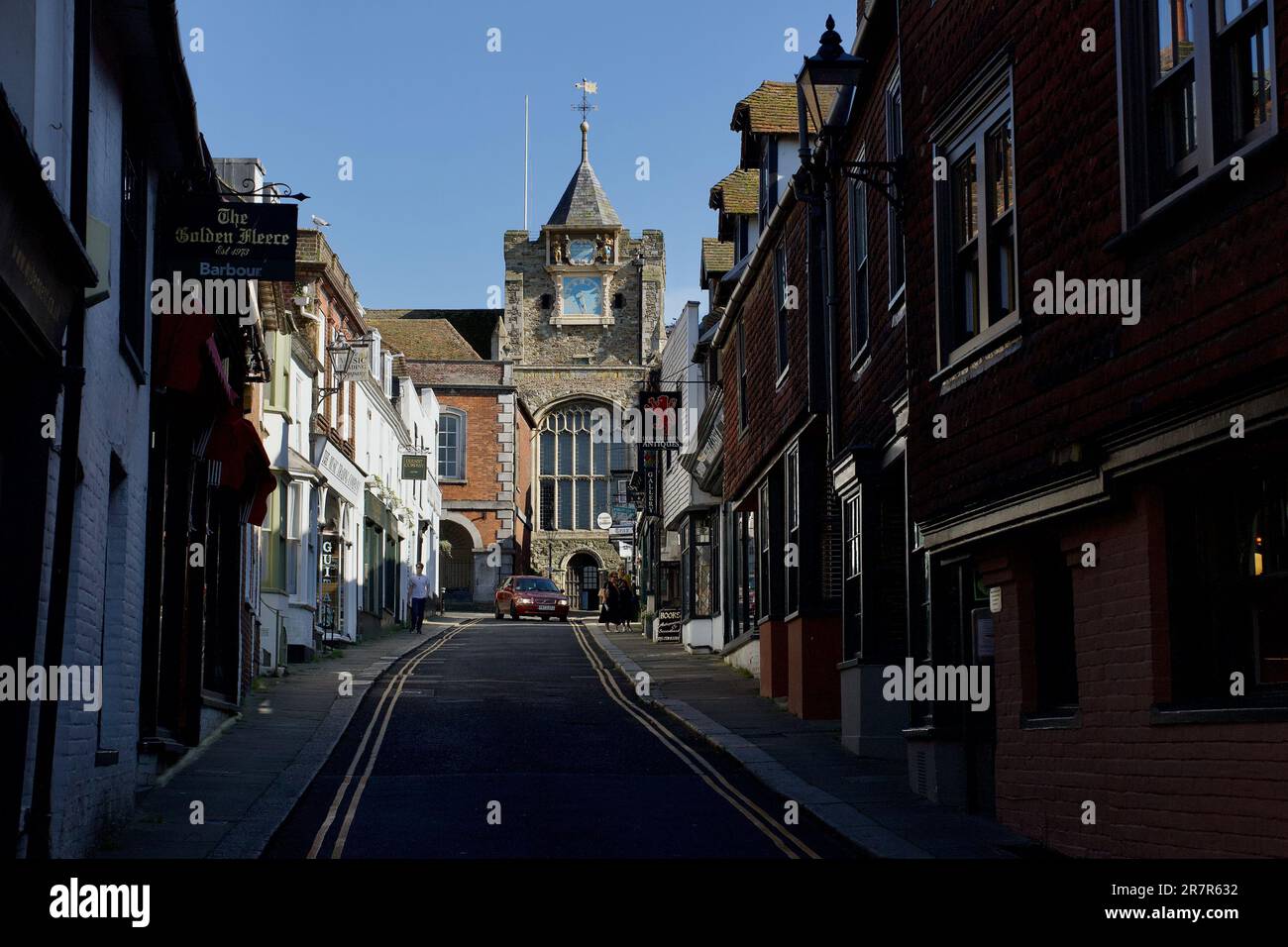 Rye the medieval English Town Stock Photo - Alamy