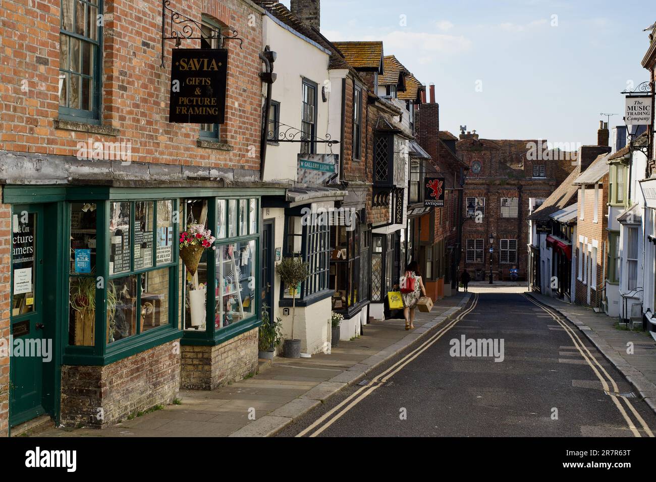 Rye the medieval English Town Stock Photo - Alamy