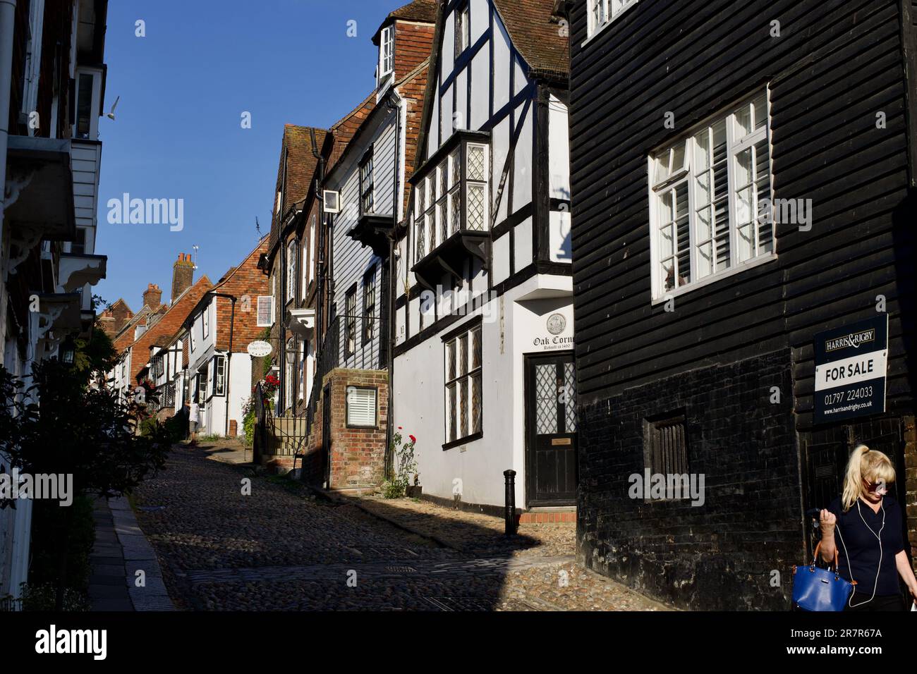 Rye the medieval English Town Stock Photo - Alamy