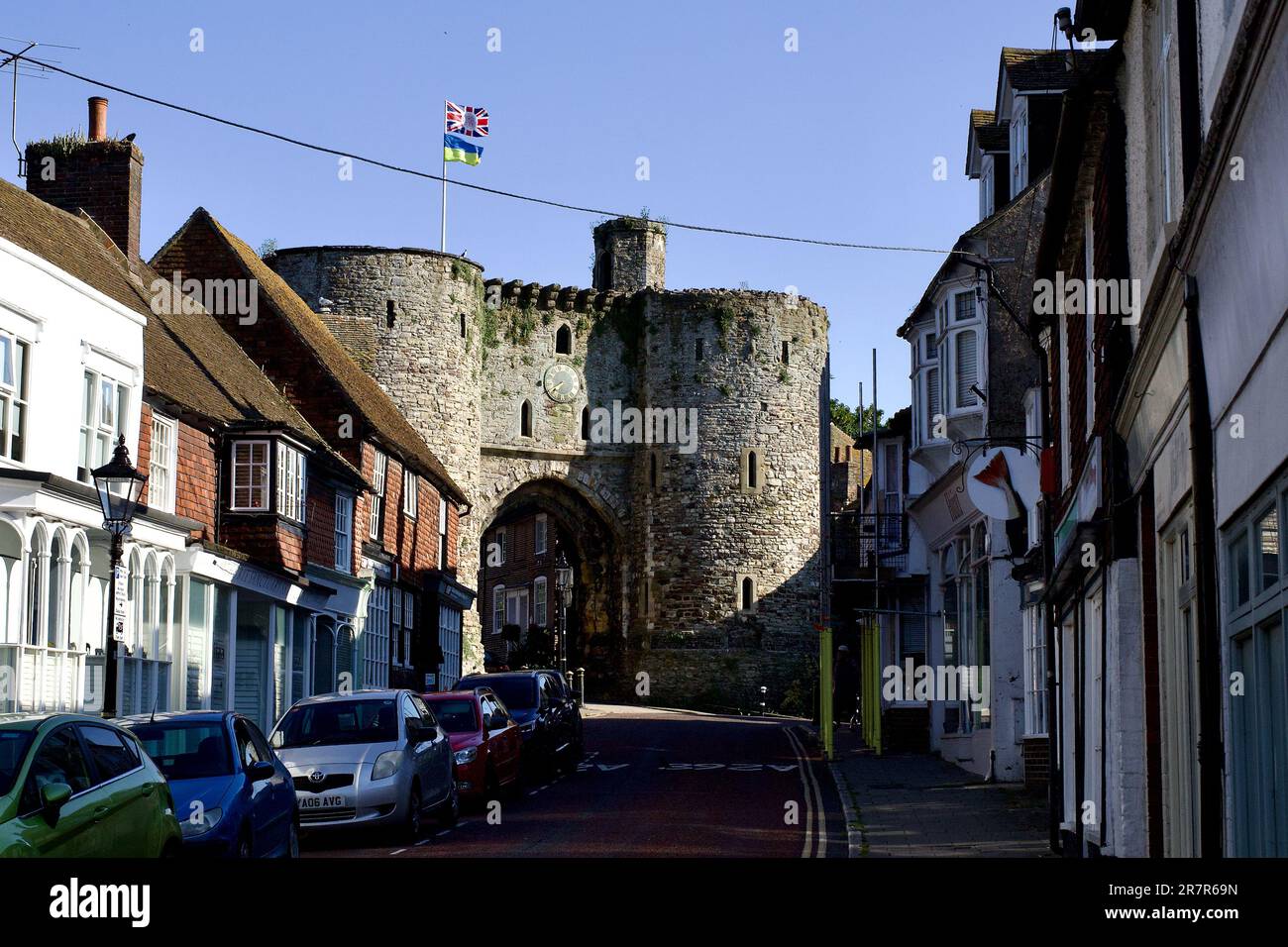 Rye the medieval English Town Stock Photo - Alamy