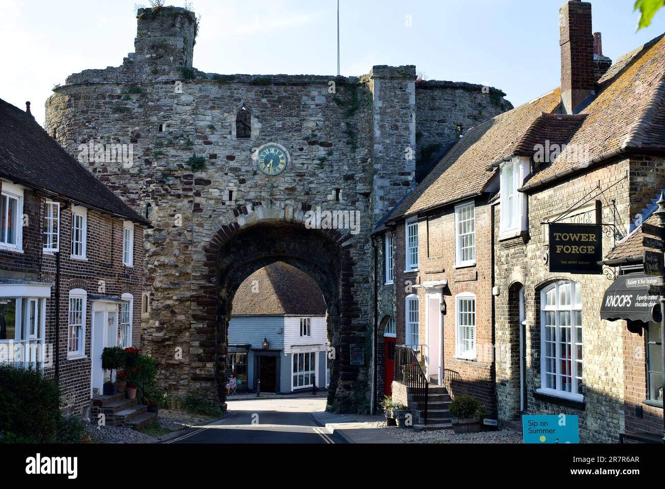 Rye the medieval English Town Stock Photo - Alamy