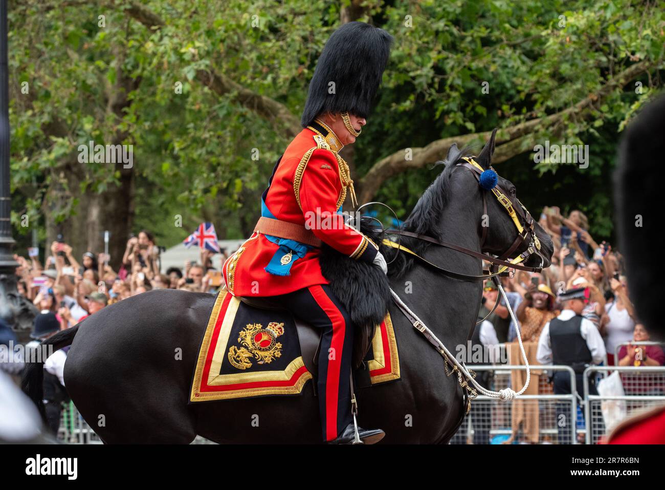 The Mall, Westminster, London, UK. 17th Jun, 2023. The Royal Family and ...