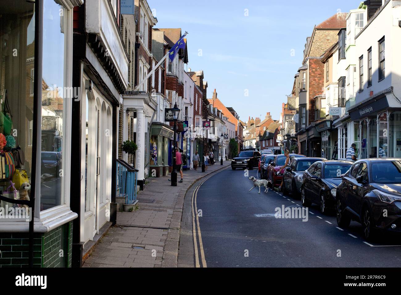 Rye the medieval English Town Stock Photo - Alamy