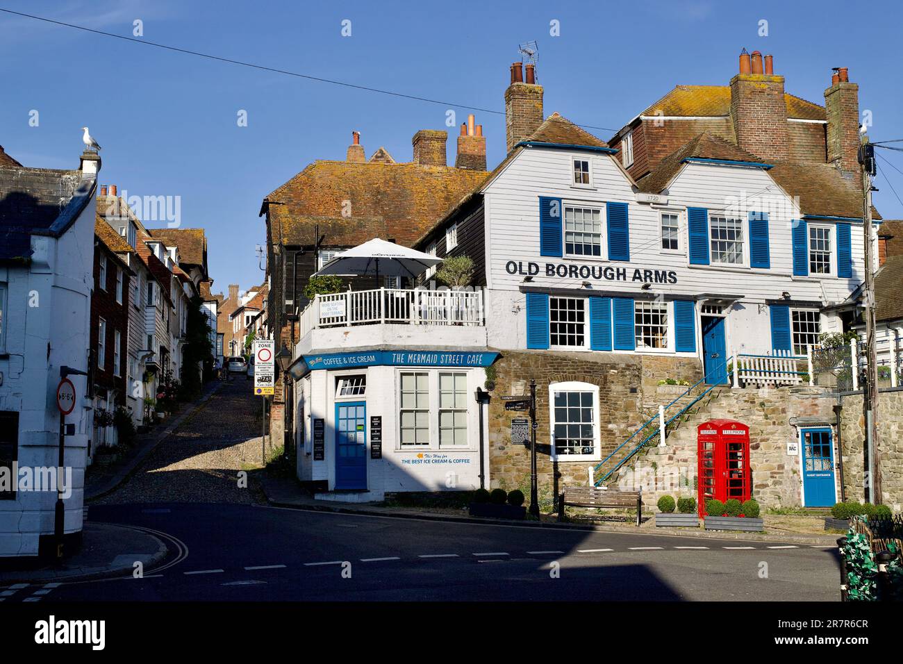 Rye the medieval English Town Stock Photo - Alamy