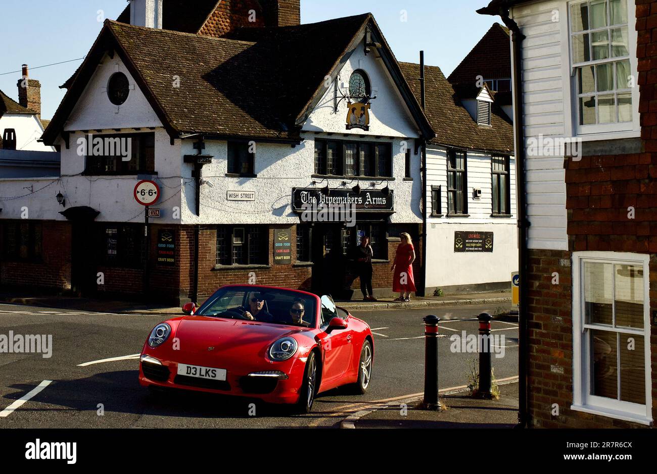 Rye the medieval English Town Stock Photo - Alamy
