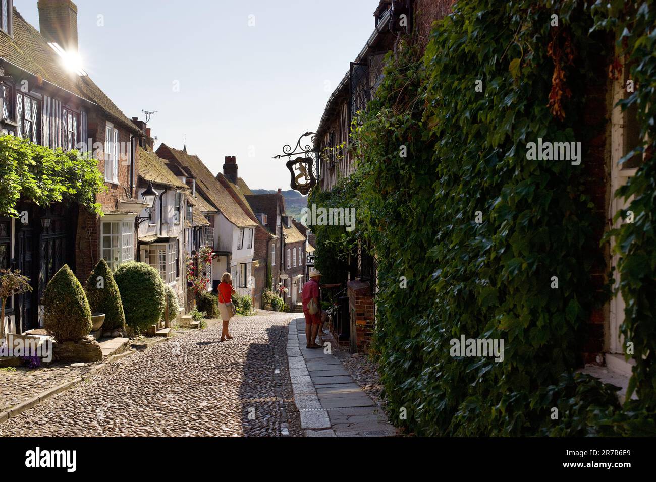 Rye the medieval English Town Stock Photo - Alamy