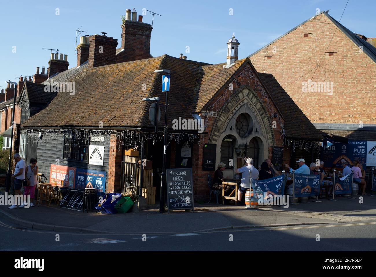 Rye the medieval English Town Stock Photo - Alamy