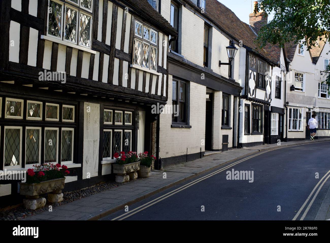 Rye the medieval English Town Stock Photo - Alamy