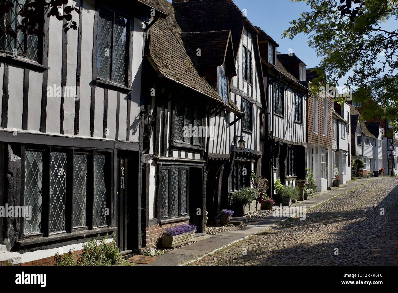Rye the medieval English Town Stock Photo - Alamy
