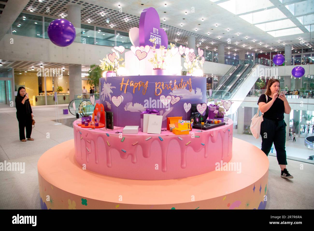 BTS' 10th Anniversary Festa, June 15, 2023 : The headquarters of ...