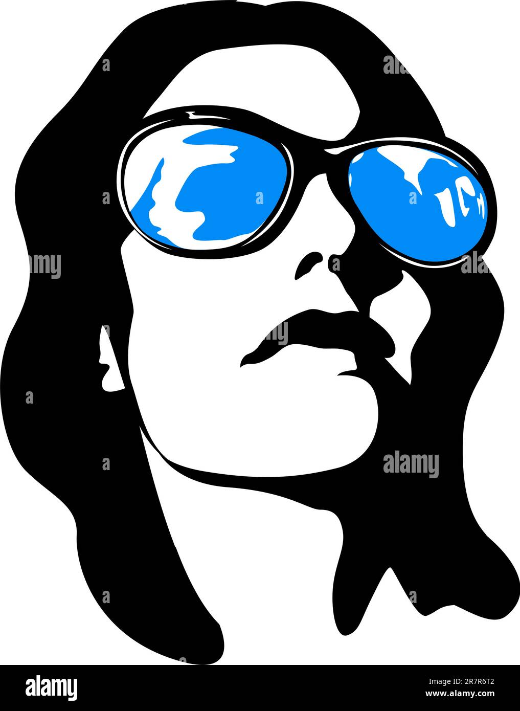 fashion lady with sunglasses Stock Vector Image & Art - Alamy