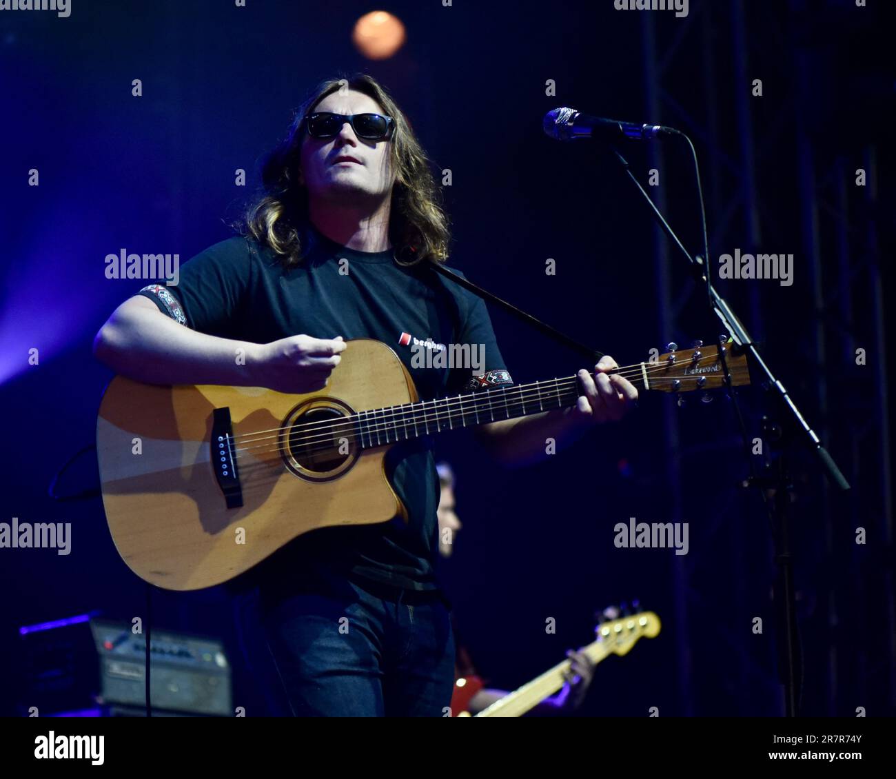 Jamie Webster - Isle of Wight festival, Credit: Graham Tarrant/Alamy ...