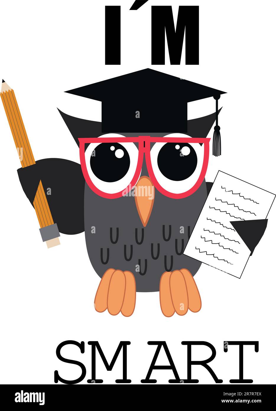 Smart owl hi-res stock photography and images - Alamy