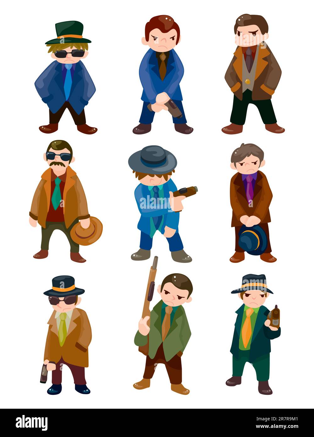 cartoon mafia icon Stock Vector Image & Art - Alamy