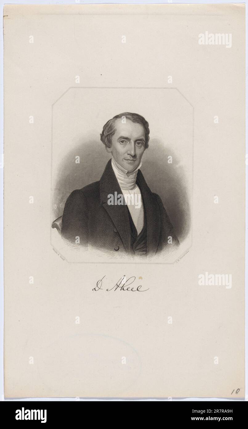 David Abeel c. 1820-30 Stock Photo - Alamy